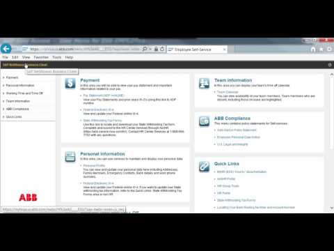 MyHR employee self serivice ESS webinar recording
