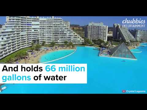 This pool cost $2 billion to build.