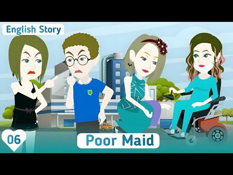 Poor Maid: Episode 06 | Easy English Story | Invite English | Animated Story
