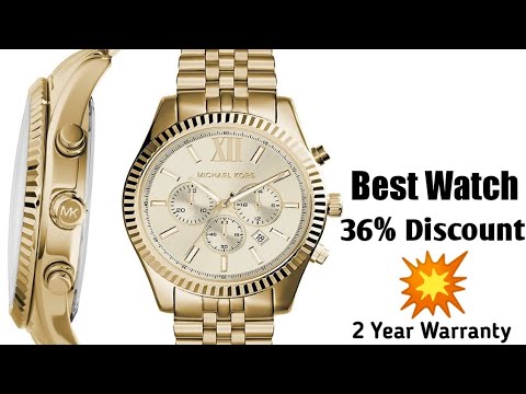 Top Michael Kors Watch Review 2022 _ Michael Kors Men's stainless steel quartz Watch