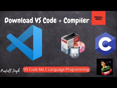 How to Download and Install C Compiler in VS Code | Vs Code me C ki ...
