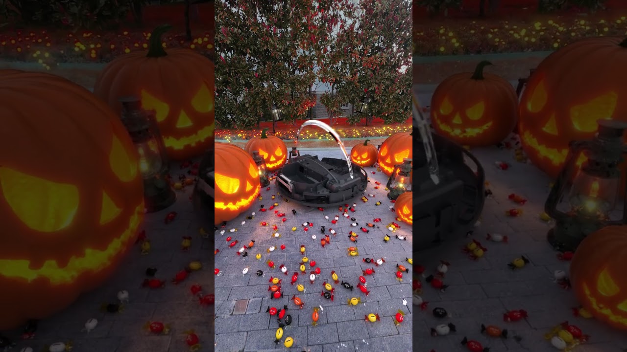 Happy Halloween🎃 Narwal #cgi #fooh #vfx #3d #3danimation #electronic #creative #marketing #hautcgi