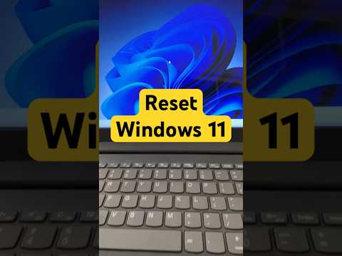Reset Windows 11 without Losing Data (easy way)