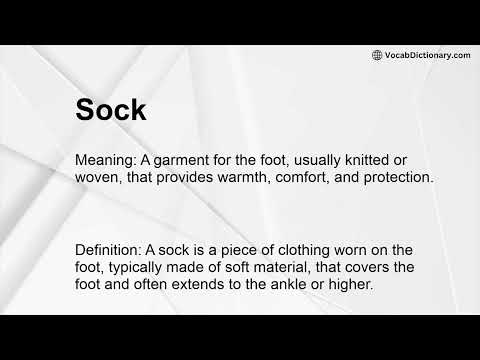 Sock Meaning