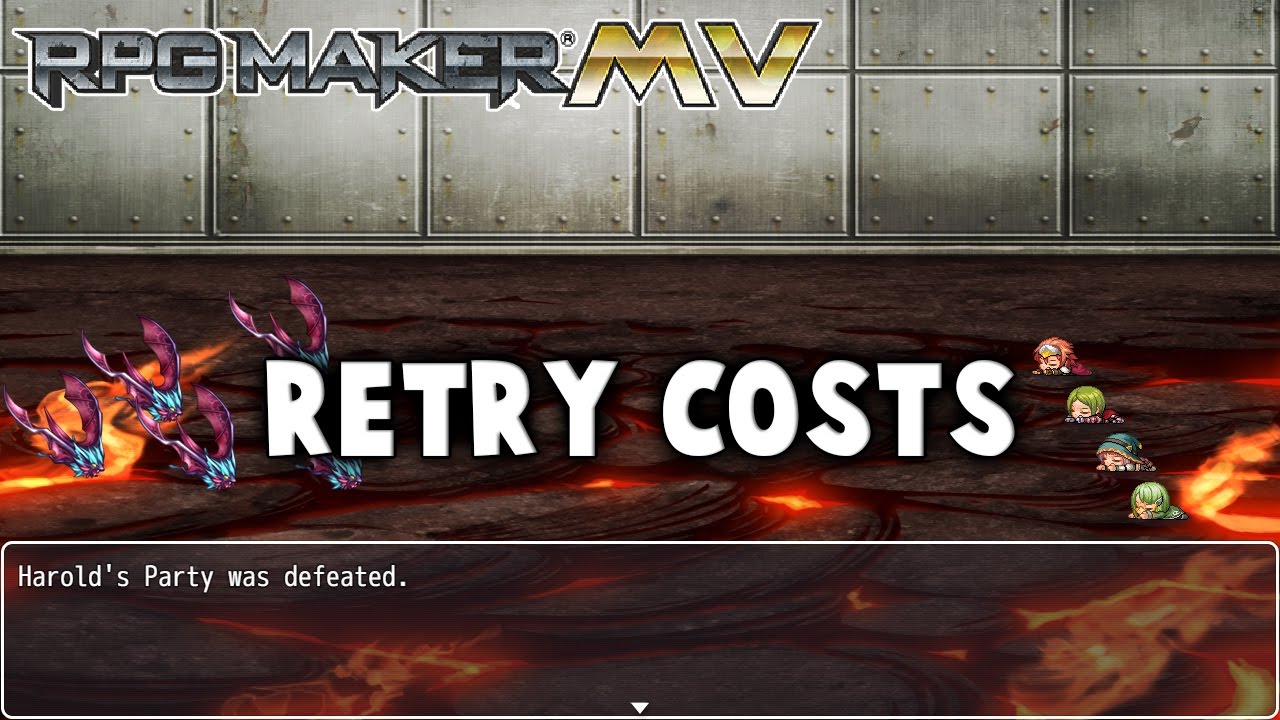 Retry Costs Plugin - RPG Maker MV