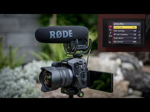 Panasonic G85 / G80 / G81 Video Settings Explained 4K