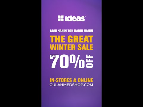 The Great Winter Sale - Up To 70% Off - GulAhmed
