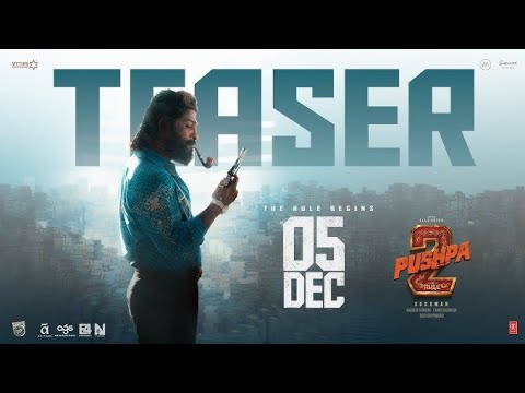 Pushpa 2 The Rule (Hindi) teaser | Allu Arjun | Sukumar | Rashmika Mandana | Fahadh Fasil |M Trailer