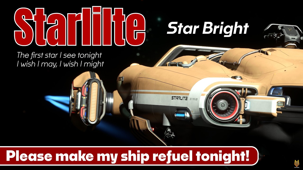 STARLITE: Starbright - Please Make My Ship Refuel Tonight! | MISC Starlite First Detail Look & Test
