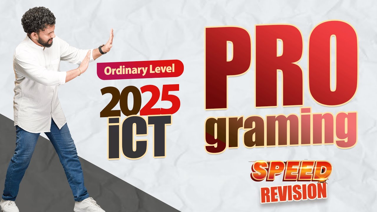 OL ICT - Programming Revision🔴 Lesson 01