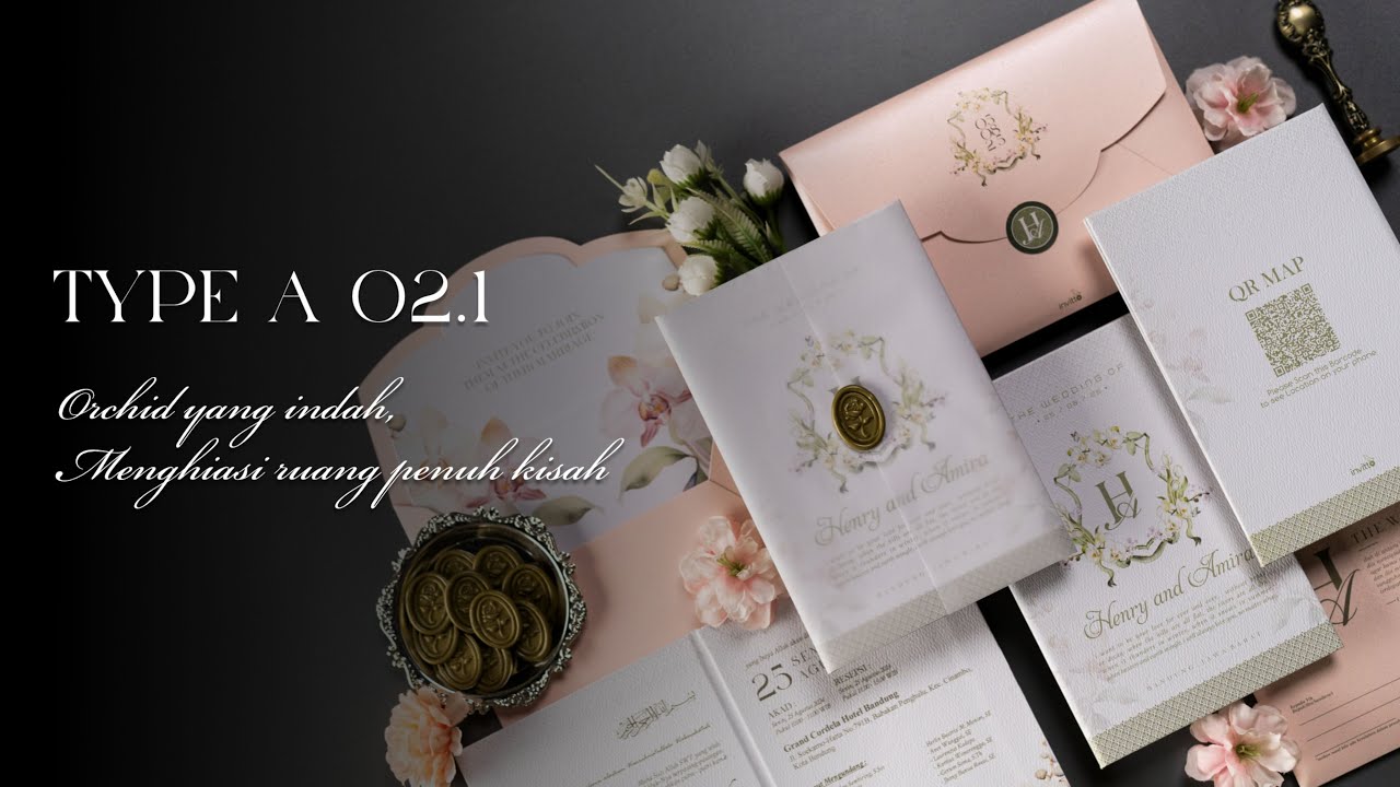 Wedding Invitation A.02.1 invitto.printery