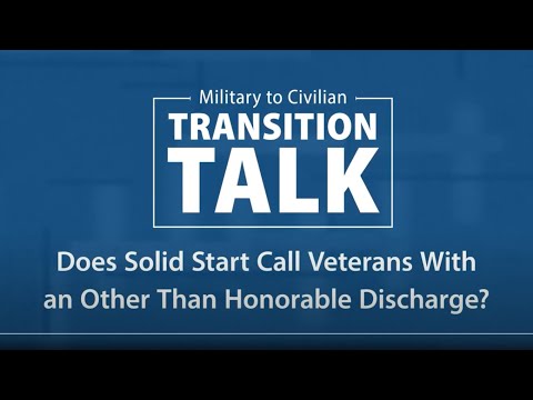 Veterans with Other Than Honorable Discharge | Military to Civilian Transition Talk Ep. 5.5