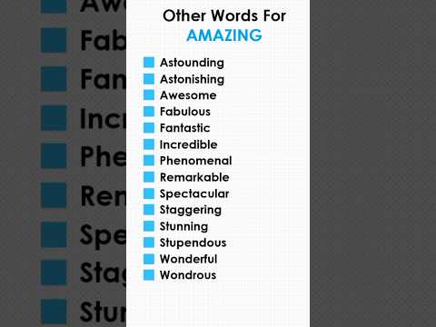 Other words for "Amazing "#english #1minuteenglishspeakingpracticesentences #shortvideo #viral