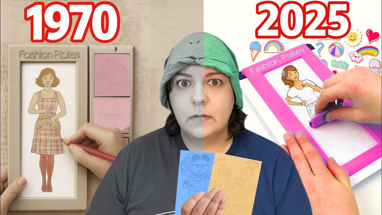 I Bought EVERY Fashion Plates From Our Childhood