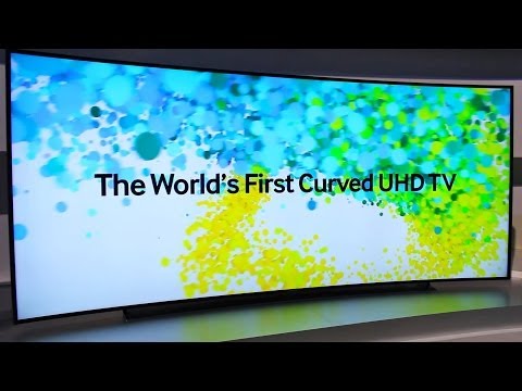 Samsung 105-inch Panoramic Curved UHD TV