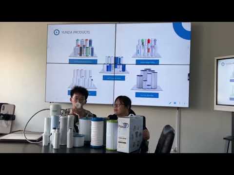 5 Micron Polypropylene Sediment Filter Cartridges used for Whole House Water Filtration