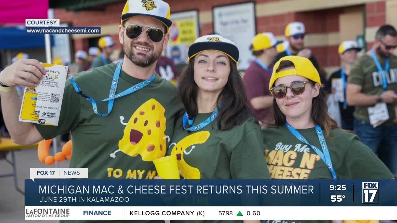 Kalamazoo Mac & Cheese Fest returning to homefield!