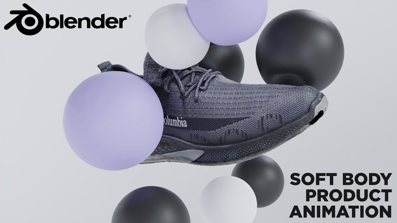 3D Soft Body Product Animation in Blender - Blender 3D Shoe Tutorial