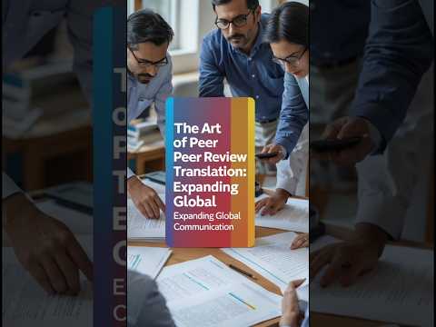 Peer Review Translation: क्या अनुवाद सिर्फ़ शब्दों का खेल है? 🧐🌍