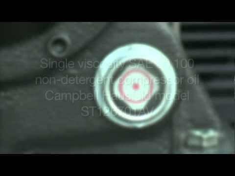 Campbell Hausfeld Two-Stage Compressor Maintenance