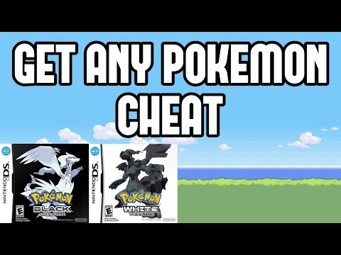 How to Get Any Pokemon in Pokemon Black & White (Action Replay Code)