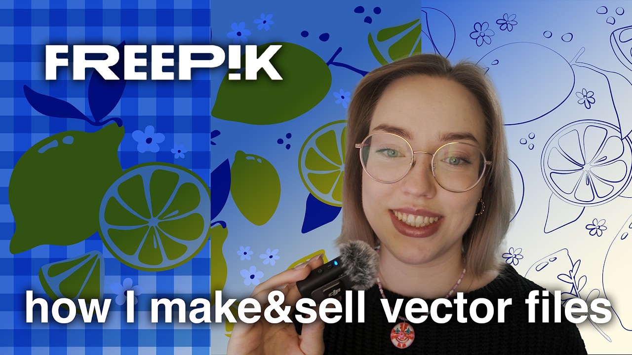 My Freepik Vector Creation Process | From Idea to Upload