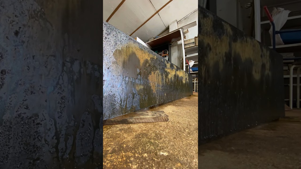 Descubre el proceso de oxidación del acero corten! #hazlotumismo #paisajismo #empresa #DIY