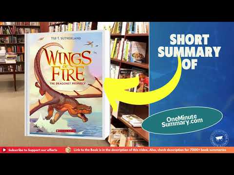 Summary of The Dragonet Prophecy by Tui T. Sutherland | Book Summaries | One Minute Summary