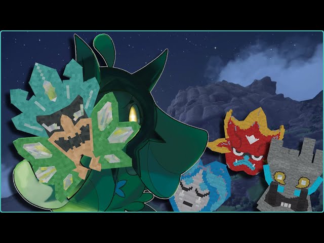 Teal Mask (Ogerpon's Masks) Minecraft Texture Pack