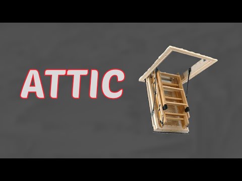 What Does ATTIC Means || Meanings And Definitions With Example in ENGLISH