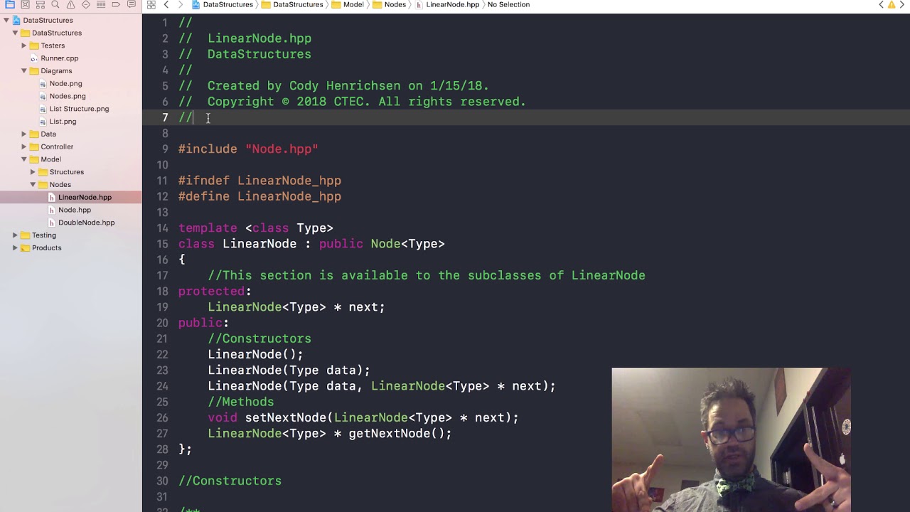 Data Structures: Node Class