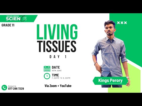 Living Tissues - DAY 1