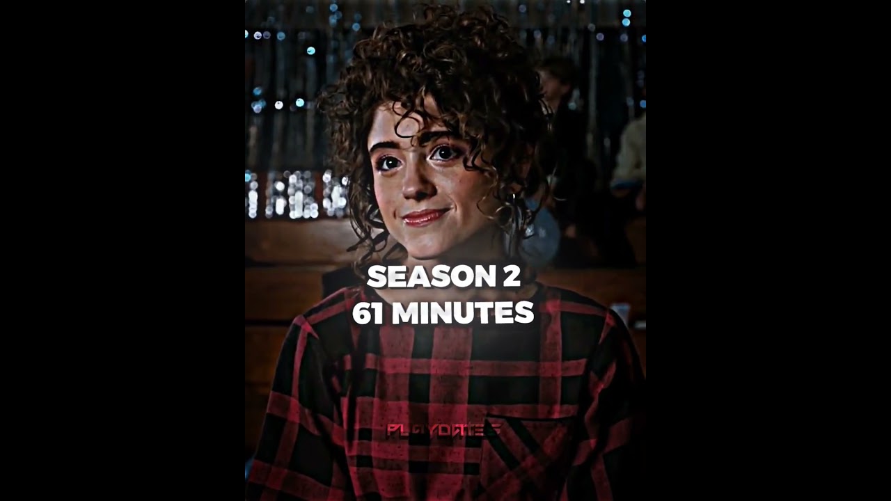 Nancy Wheeler Screen Time #strangerthings #steveharrington #eleven#nancywheeler