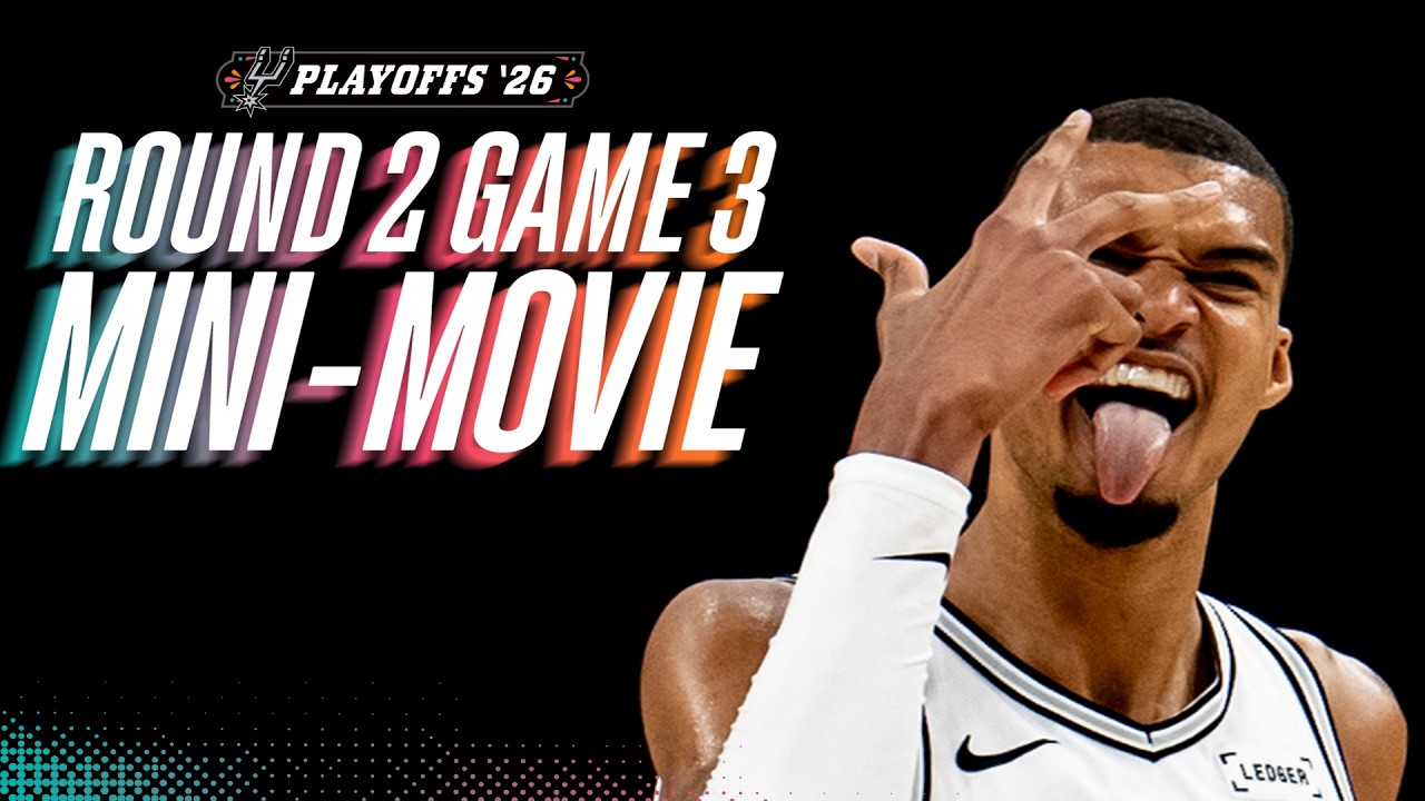 Playoffs Round 2 Game 3 Mini-Movie - Wemby Goes OFF for 39 PTS, 15 REB, 5 BLK  in Spurs Win!
