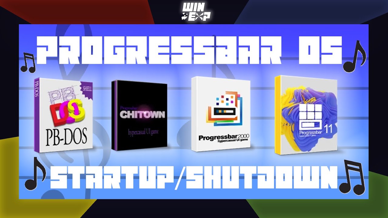ALL PROGRESSBAR OS STARTUP/SHUTDOWNS