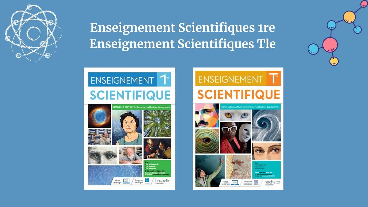 Découvrez les manuels d'Enseignement Scientifique 1re et Tle mis à jour !