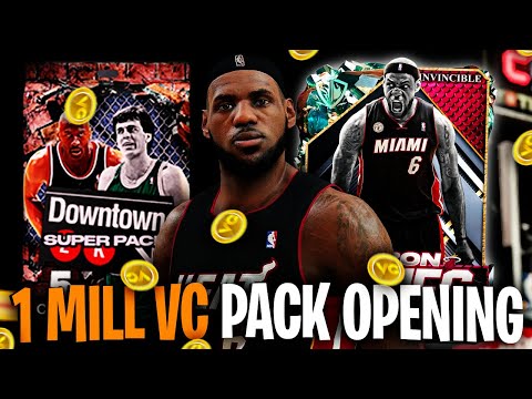 1 MILLION VC PACK OPENING FOR NEW SUPER PACKS IN NBA 2K25 MYTEAM!