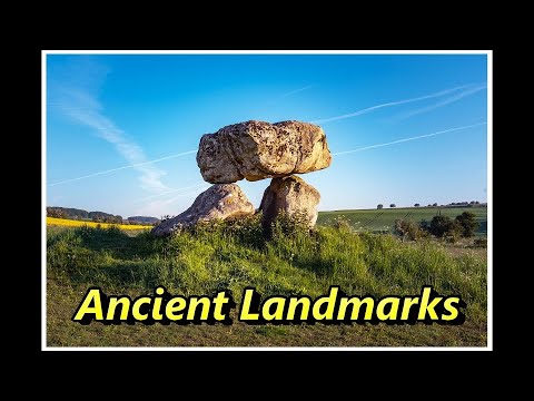 The Dolman and the Polisher stone. Neolithic Wiltshire. Britain. Land of the Ancestors