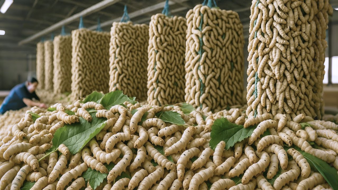 China’s Manufacturing Millions Of Tons Of Silk Are Woven Into The Most Exquisite Fabrics On Earth