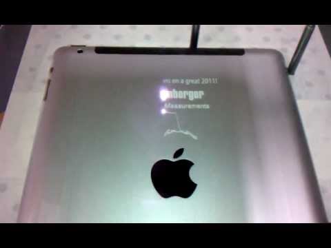 APPLE IPAD LASER ENGRAVED