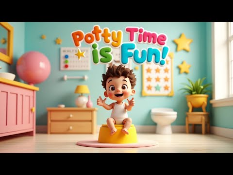 Potty Training Song for Kids | Fun & Easy Toilet Time Nursery Rhyme for Toddlers
