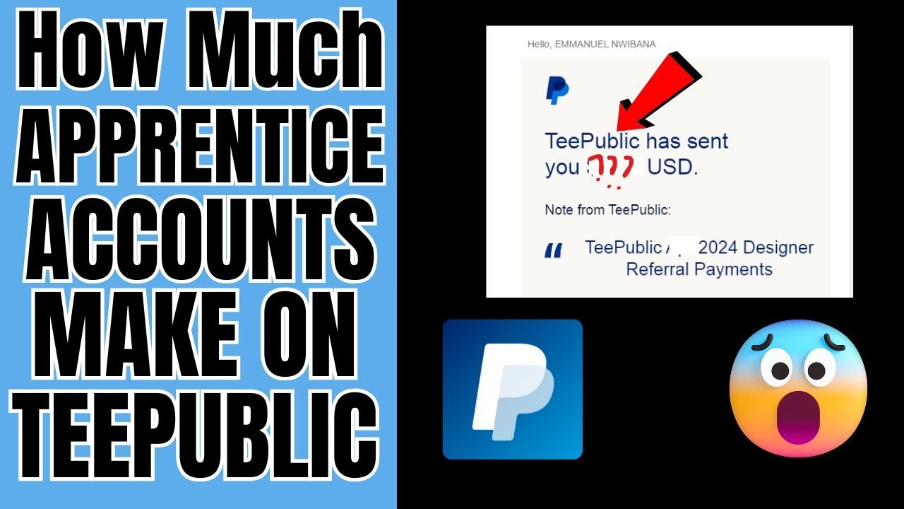 My Teepublic Apprentice Account Made ??? in one month