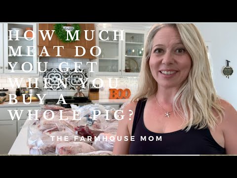 How Much Meat Do You Get When You Buy A Whole Pig?