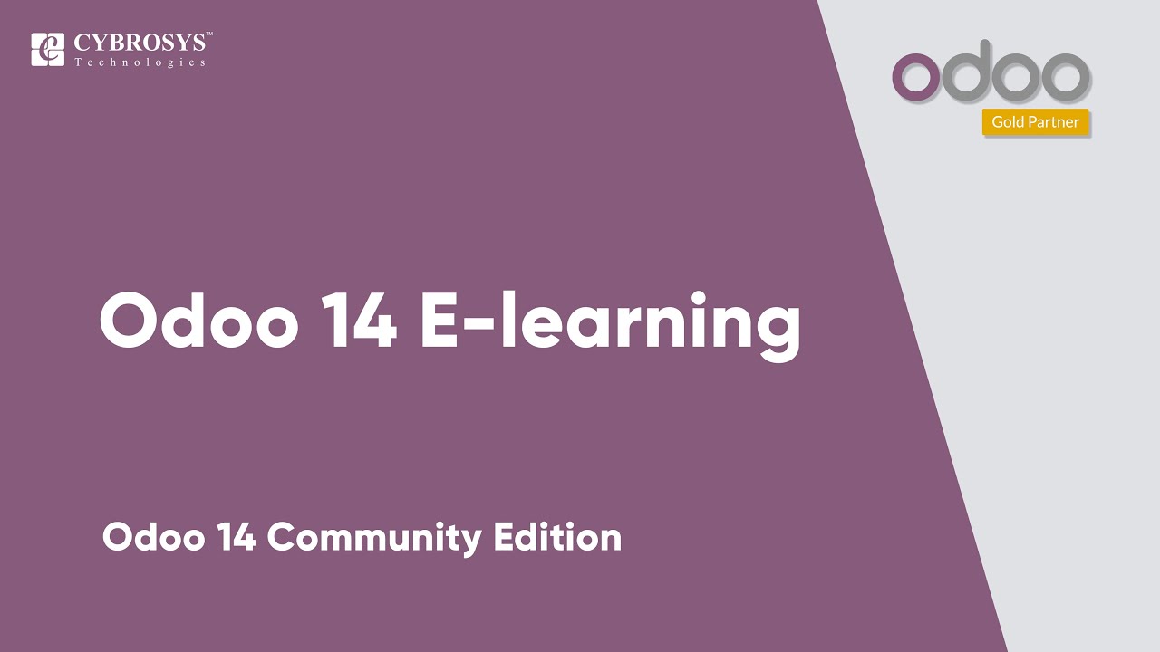 Odoo 14 E-learning | Odoo LMS in Community Edition