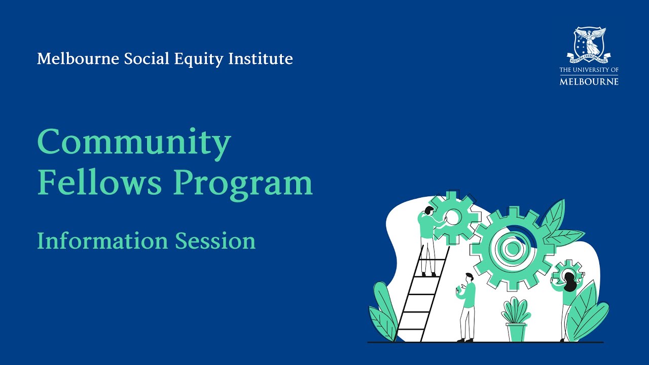 Community Fellows Program Information Session for 2025
