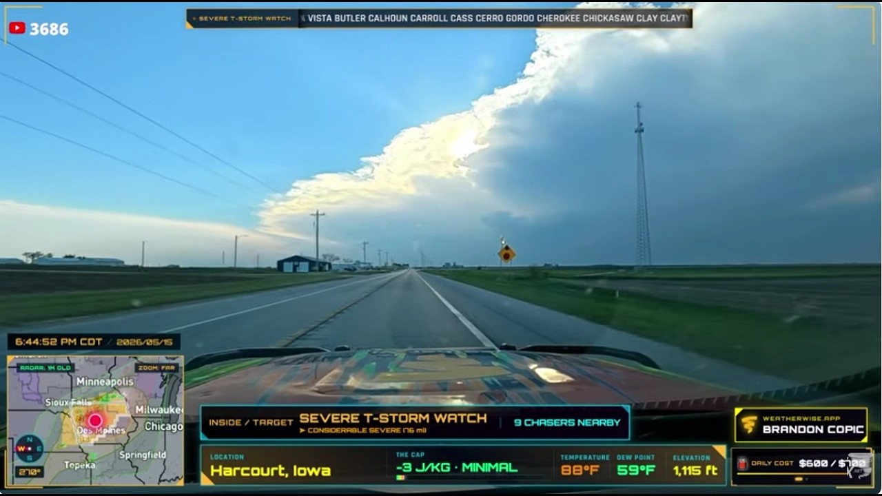 Iowa Supercells | Live Stream Archive