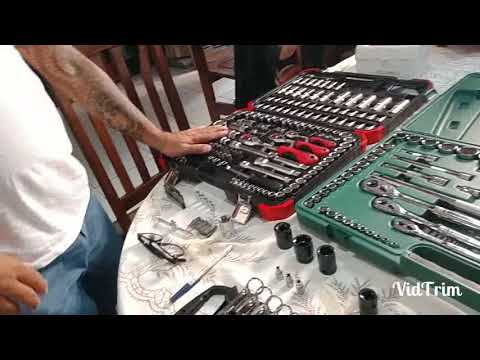 jogo ferramentas gedore red 172 e sata 150
