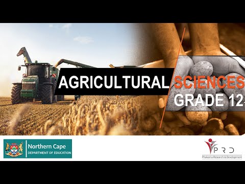 AGRICULTURAL SCIENCES GRADE 12 - PAPER 1 REVISION