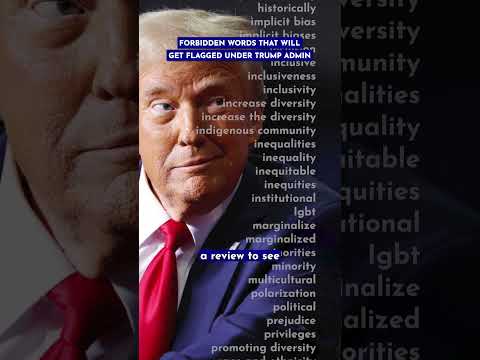 Donald Trump's Forbidden Words That Will Likely Get Flagged at the National Science Foundation