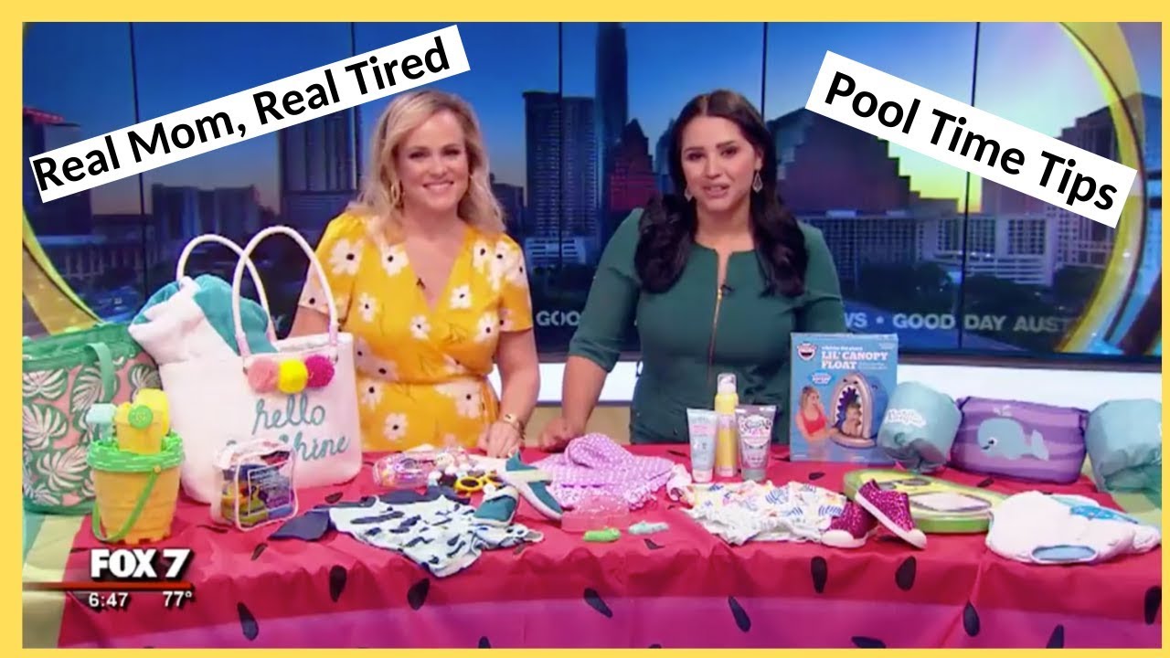 Real Mom, Real Tired Pool Time Tips With Baby